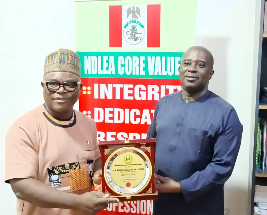 DICAN Honours NDLEA Boss for Innovative Fight Against Illicit Drugs ...